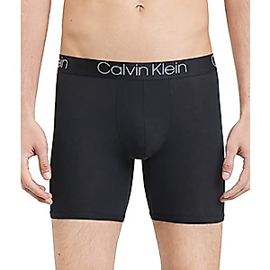 Calvin Klein Men's Ultra Soft Modal Boxer Briefs, Black, M