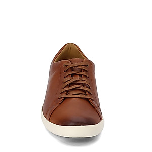 Cole Haan Men's Grand Crosscourt Ii Sneaker, TAN Leather BURNSH, 9.5