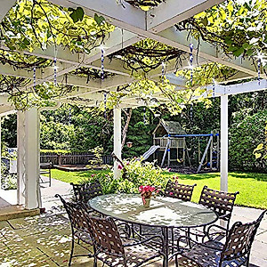 Maitys 16 Pack Bird Wind Twisting Reflective Scare Rods 12 Inch Effective and Attractive Hanging (Blue)