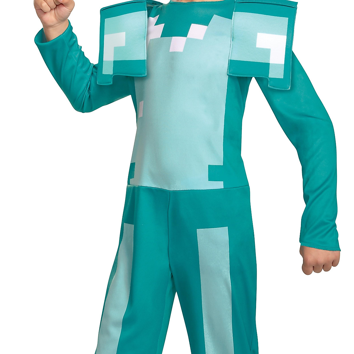 Disguise Minecraft Kids Armor Classic Costume Size 7/8, Blue