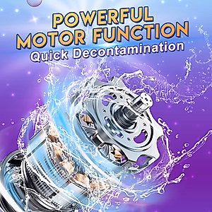 Portable Washing Machine with Upgraded 11L Capacity and Foldable Design, 3 Modes Mini Washing Machine for Deep Cleaning Underwear, Baby Clothes. Ideal for Use in RVs, Apartments, Dorms and Hotels