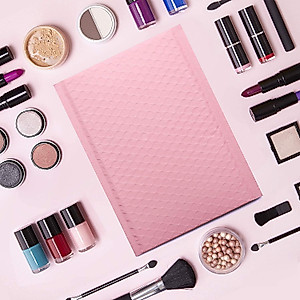 Metronic Bubble Mailers 6x10 Inch 25 Pack Usable Size 6x9" Waterproof Pink Bubble Mailers Cushioning Padded Envelopes for Mother's Day Gift Packaging, Shipping, Small Business, Mailing, Bulk