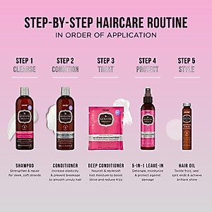 Hask Keratin Protein Smoothing Shampoo, 12 Ounce