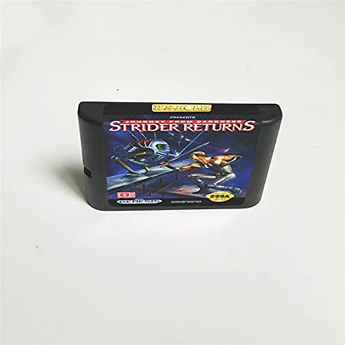 Lksya Strider Returns - USA Cover With Retail Box 16 Bit MD Game Card for Sega Megadrive Genesis Video Game Console (Japan Shell)