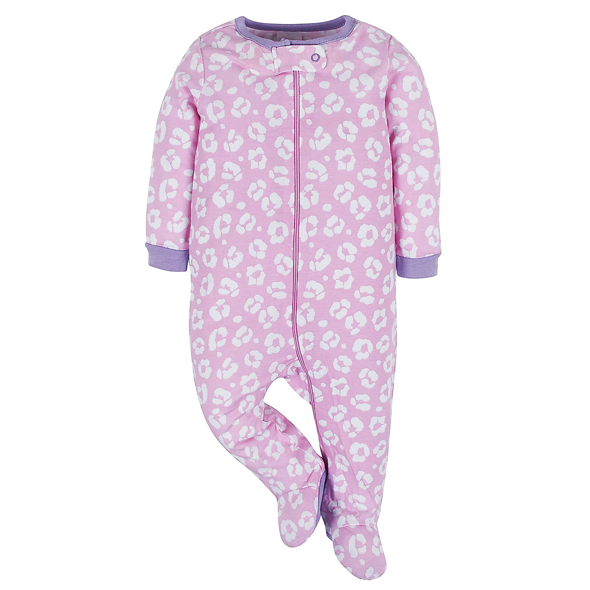 Onesies Brand Baby Girl's 4-Pack Sleep 'N Play Footies Multi Pack, Rainbows, 6-9 Months