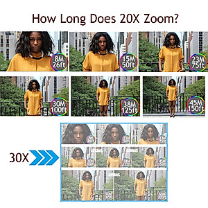 AVKANS AI Tracking PTZ Camera, 20X HDMI SDI PTZ Camera for Church Worship Events School Hospital Boradcast Live Streaming, PoE Support, Crystal Clear Video Quality