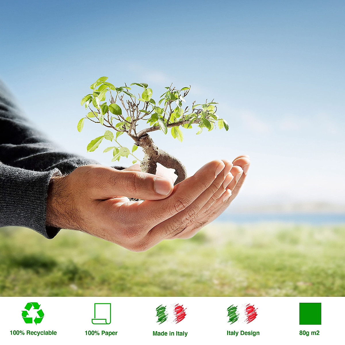 arkamii premium wrapping paper set of 4 sheets size 39 x 27 inch travel paris (18-9239)