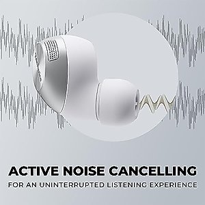 Technics HiFi True Wireless Multipoint Bluetooth Earbuds II, Active Noise Cancelling, 3 Device MultiPoint Connectivity, Impressive Call Quality, LDAC Compatible, EAH-AZ40M2-S (Silver)