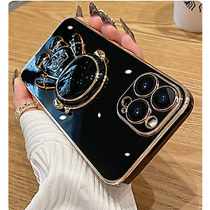 for AT&T Mastro 3 Case with Screen Protector+Cute Hidden Astronaut Phone Stand Holder