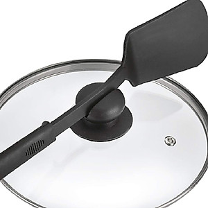 Prestige Clip On Hard Anodised Aluminum Pressure Cooker with Glass Lid, 5 Litres