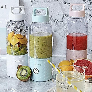 Water cup Electric juicer Blender Blender Blender Blender Food Processor Fruit Mixer Blender Blender Refillable Mini Electric Juicer Handheld Smoothie Squeezable Juice Milkshake C ZJ666