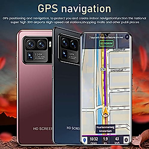 Unlocked Android Smartphone, 4GB RAM 64GB ROM Android Phone, 6.1 Inch 1080x1920 HD Display 32MP Rear Camera 4500mAh Battery Dual SIM Mobile Phones, Ultra Thin Unlocked Cell Phone for(Champagne Gold)