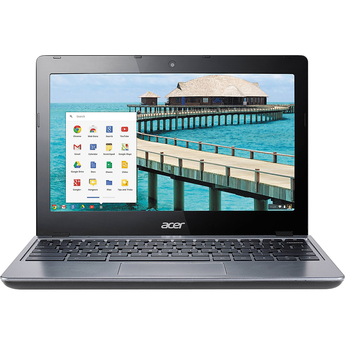 Acer C720P-2625 Chromebook 11.6 inch Touchscreen - Intel 2955U 1.4Ghz, 2GB RAM, 16GB SSD, Chrome OS (Renewed)