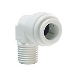 John Guest Speedfit CI480821W 1/4 inch x 1/8 NPTF Elbow Adaptor (Pack of 10)