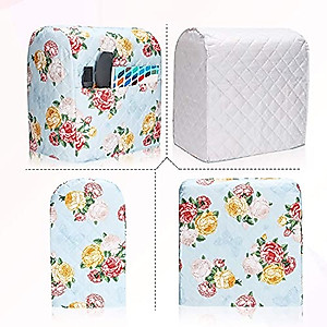 Kitchen Aid Mixer Cover Compatible with 6-8 Quarts Kitchen Aid/Hamilton Stand Mixer,Kitchen Aid Mixer Covers For Stand Mixer With Floral Print Mixer Cover, Pioneer Woman Kitchen Aid Mixer Accessories