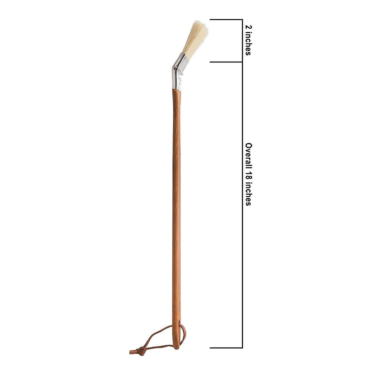 Redecker Beechwood BBQ Brush, Extra-long Basting Brush for Grilling, Baking, and Marinading, Made in Germany