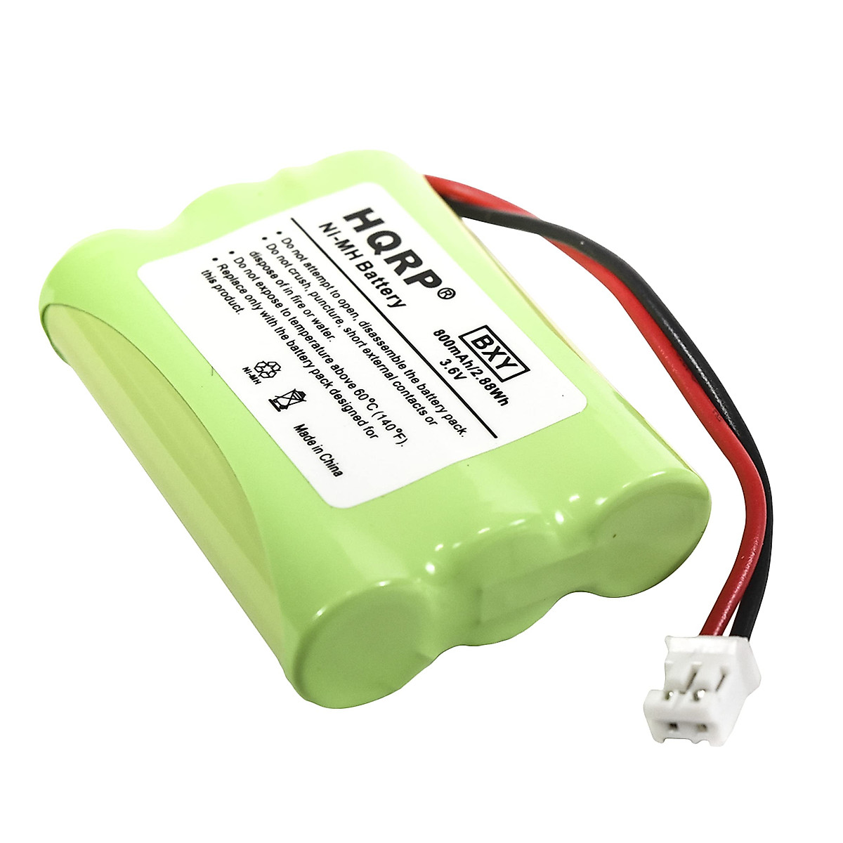 HQRP Battery Works with Motorola MBP18 MBP18PU MBP25 MBP25PU MBP26 MBP26PU MBP33 MBP33PU MBP34 MBP34PU MBP36 MBP36PU MBP43 MBP43PU Digital Baby Monitor TFL3X44AAA900 CB94-01A Parent Unit DESAY