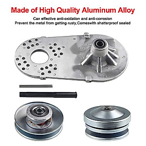 WATERWICH Go Kart 212CC Torque Converter Clutch Kit Replacement for Comet TAV2 218353A 3/4" 30-75 Manco 10T #40/41 and 12T #35 Chain CVT 30 Series Engine Clutch