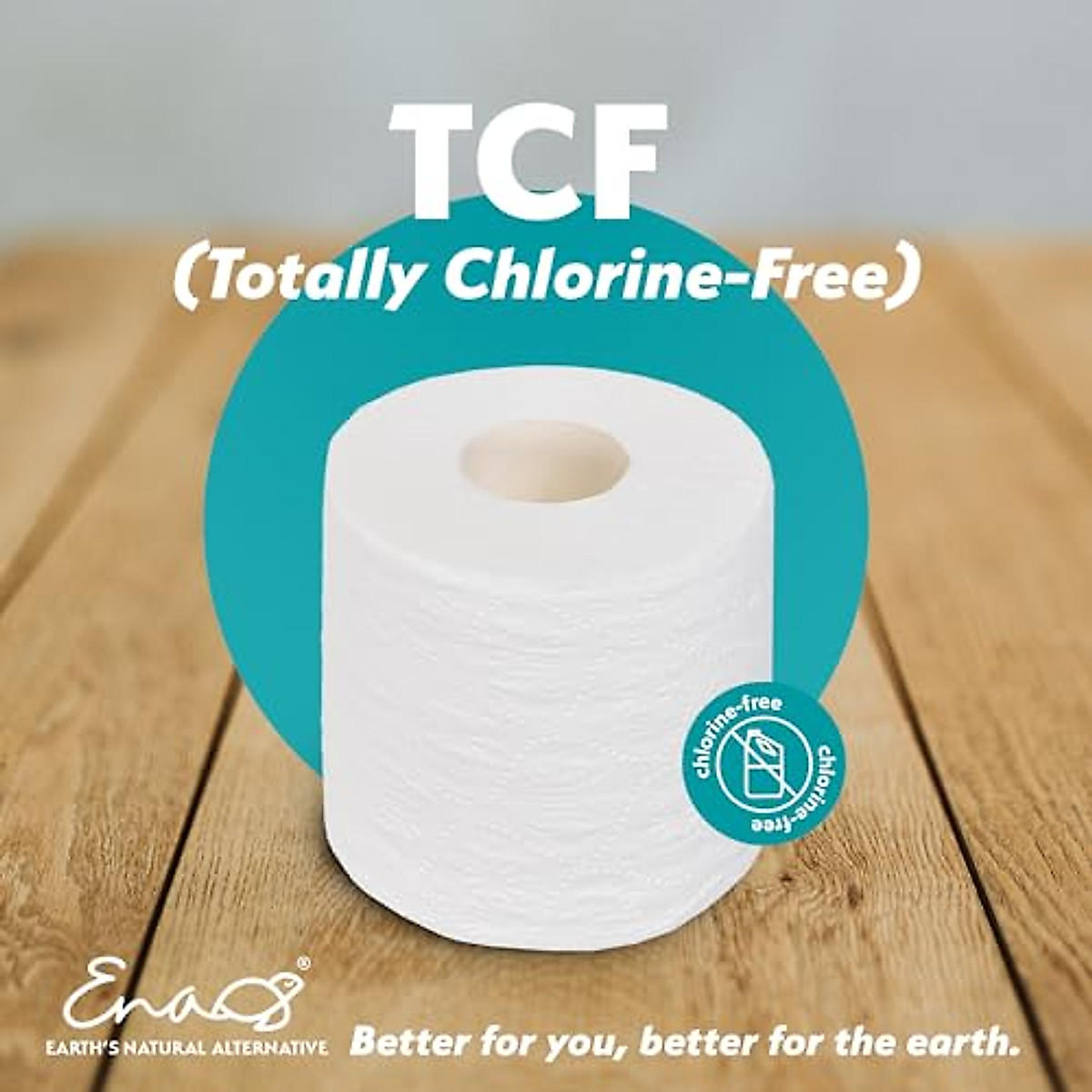 100% Bamboo Toilet Paper Bulk [2-ply, 450sheets, 24 Rolls] Tree free Bath Tissue, Biodegradable, Soft and Strong, Absorbent, Septic Safe, Eco Friendly, by Earth's Natural Alternative