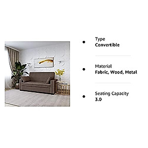 Serta Convertible Sofa, Java