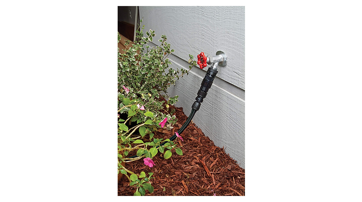 Rain Bird Drip Irrigation Faucet Kit - Efficient Watering