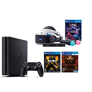 PlayStation VR Launch Bundle 3 Items:VR Launch Bundle,PlayStation 4 Call of Duty Black Ops III,VR game disc PSVR Until Dawn: Rush of Blood