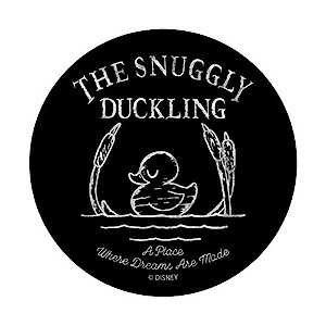 Disney Tangled The Snuggly Duckling Logo PopSockets PopGrip: Swappable Grip for Phones & Tablets