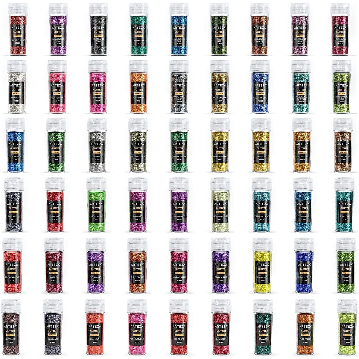 ARTEZA ARTZ-8569-2 Arts-and-Crafts-Glitter, Multicolor 54