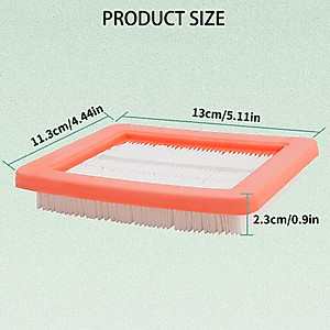 JICHEKU 17211-Z8B-901 Lawn Mower Air Filter Replace for Honda GCV160LAO GCV190LA GC190LA GC135 GC160 GC190 GCV135 GCV160 GCV190 GX100 GXV57 GS190 GXR120RT Model Engines EN2000 EN2500 Generators