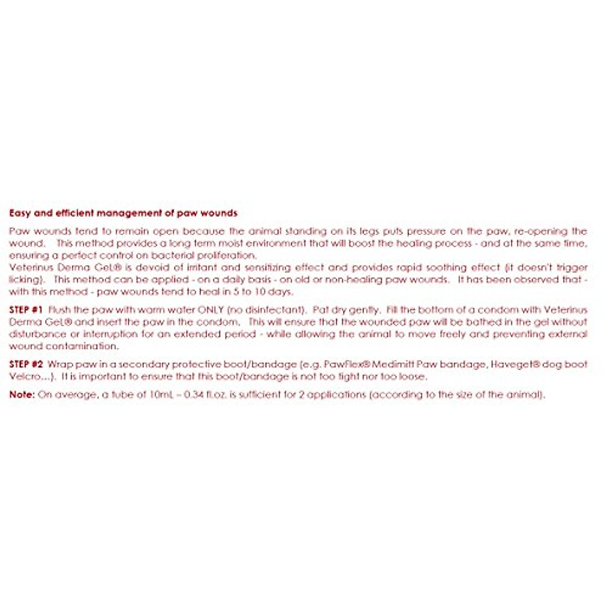 Veterinus Derma GeL® PAW Care Pack with 5 x Mini Tubes 10mL - 0.34 fl.oz. - CAT Safe Non Toxic Contains: Freeze Dried Lavender extr. (no Essential Oil)