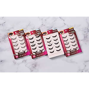 KISS I ENVY Multi Pack Eyelashes Juicy Volume 01 KPEM12