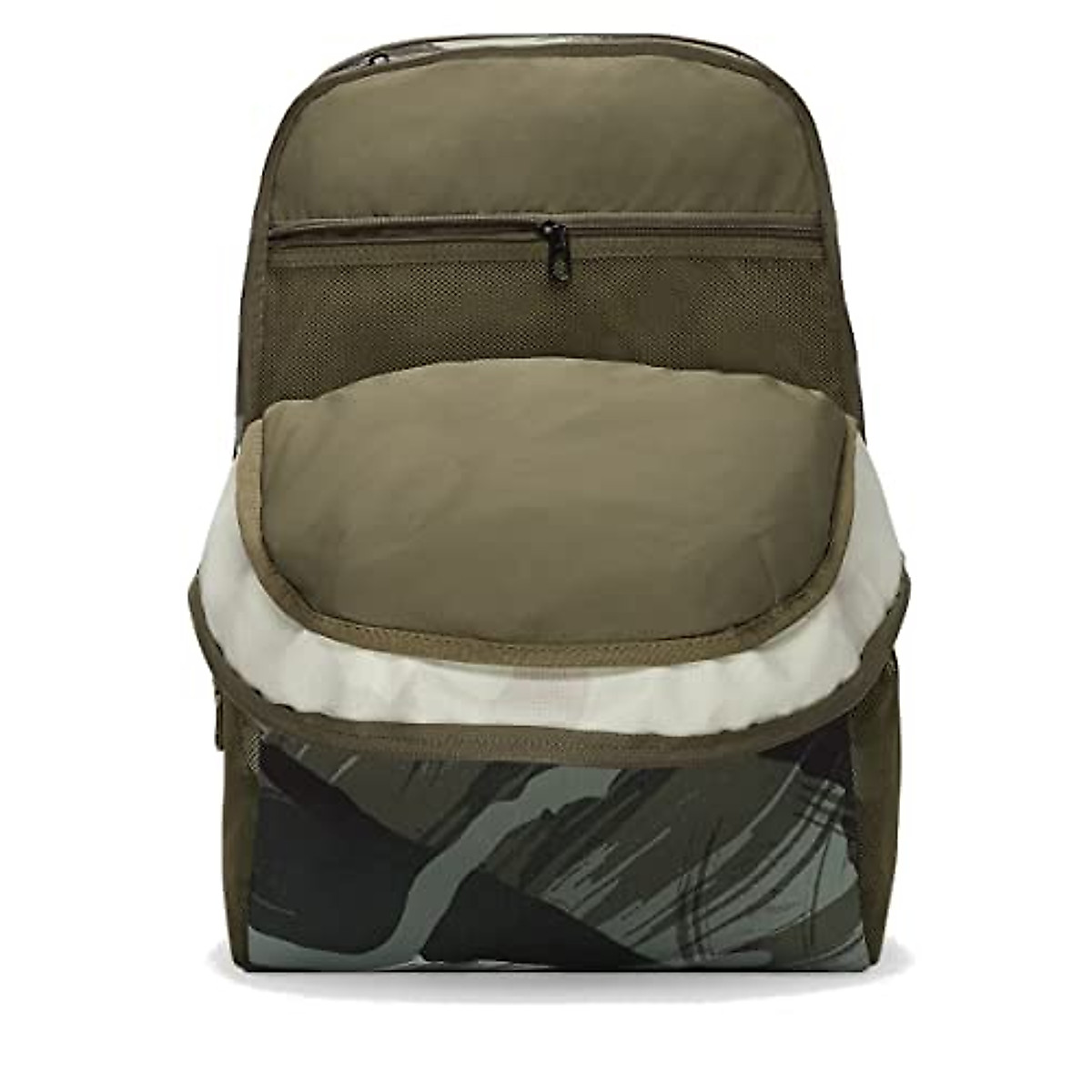 Nike Brasilia X-Large Backpack-9.5 (Medium Olive/Black/Particle Grey, Misc)