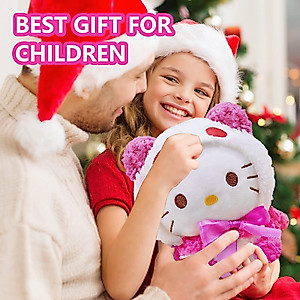 Kawaii Plush Toys,10-inch Cute Kitty Plush,Kitty Cat Plush Dolls, Kitty Stuffed Animals Plush Figure Toy, Gifts for Girls Kids Fans