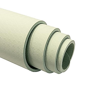 KS Premium Yoga Mat - TPE Material, Excellent Resilience, Non Slip, 72” x 24” Extra Thick 0.4"(10 mm) with Carrying Strap