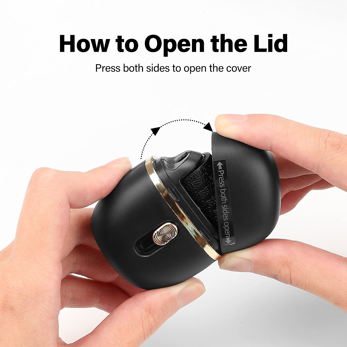 Lomil Identity Theft Protection Roller Stamps 2 Pack - Confidential Roller Stamp with 4 Refills - Wide Ink Roller Identity Protection for ID Blockout, Privacy & Security(Black+Blue)