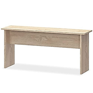 vidaXL Dining Table and Benches 3 Pieces Kitchen Indoor Furniture Set Dinette Dinner Chair Seating Eatgroup Modern Style Engineered Wood White