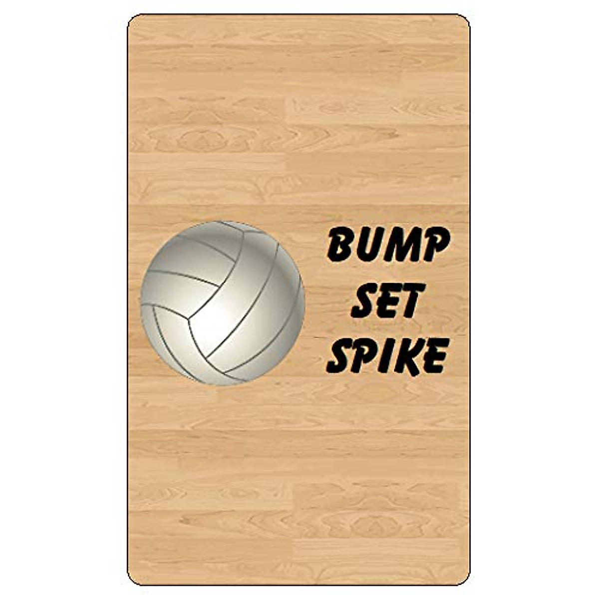 60 Sports Volleyball Miniature Candy Bar Wrapper, Mini Candy Bar Stickers for Birthday Party, Baby Shower, Wedding, Graduation, or Any Family Event Decorations, Bump Set Spike, Candy Not Included.
