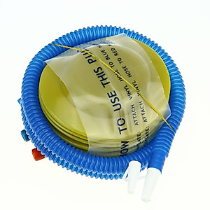 BXT Plastic Bellows Small Foot Pump Balloon Swimming Pool Float Life Ring Inflatable Ride-ons Toy Exercise Ball Easy Air Hand Foot Pump Inflator