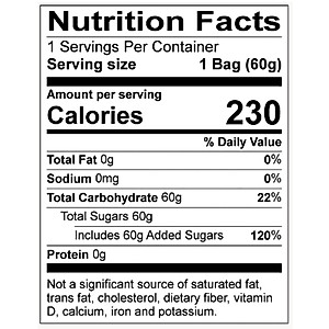 Fluffy Stuff Cotton Candy Bags, Assorted Fruit Flavored Rainbow Treats, 2.1 Ounces (Pack of 3)