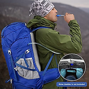 HOMIEE 50L Hiking Backpack Travel Bag Waterproof Camping Climbing Daypack Outdoor Sports Rucksack Backpacks with Rain Cover