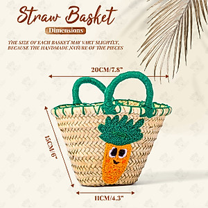 Personalized Easter Basket - Handmade Bunny Baskets With Custom Name, Cute Rabbit And Colorful Pompoms For Kids - Perfect For Easter Egg Hunt, Storage Candies, Spring Birthdays And Baby Showers