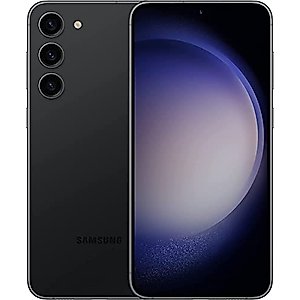 Samsung Galaxy S23 Plus 5G (SM-S916B/DS) Dual SIM 256GB ROM 8GB RAM, GSM Unlocked International Version Mobile Cell Phone - Phantom Black