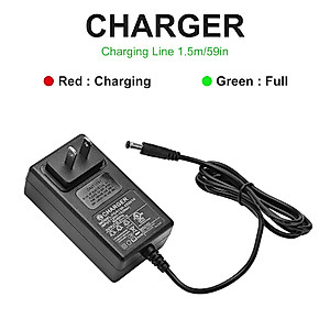 24V 1A Massage Gun Charger ，DC 24V or 25.2V 1A Massage Gun Power Cord Muscle Blaster Massage Gun Charger