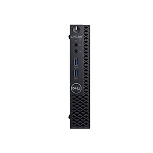 Dell Optiplex 3060 MFF Micro Form Factor (MFF) Desktop, 8th Gen Intel Core i5-8400T, 16GB RAM, 512GB SSD, Intel UHD Graphics 630, WiFi, Windows 10 Pro (Renewed)