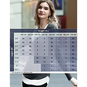 AmélieBoutik Women Cotton Blend V Neck Color Block Long Sleeve Curve Hem Sweater (Gray and Ivory White Medium)