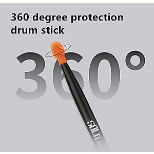 Drumsticks Grips with Drum mutes, Drumsticks Accessories for 5A drum sticks, Easy Stick Twirl, Grip or Control Clips, Good for Beginner Drummer, AUPHY