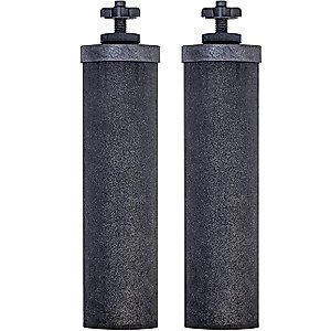 BB9-2 Replacement Filters Compatible with Black Berkey Purification Elements, Doulton Super Sterasyl and Traveler, Nomad, King, Big Series (Pack of 2)