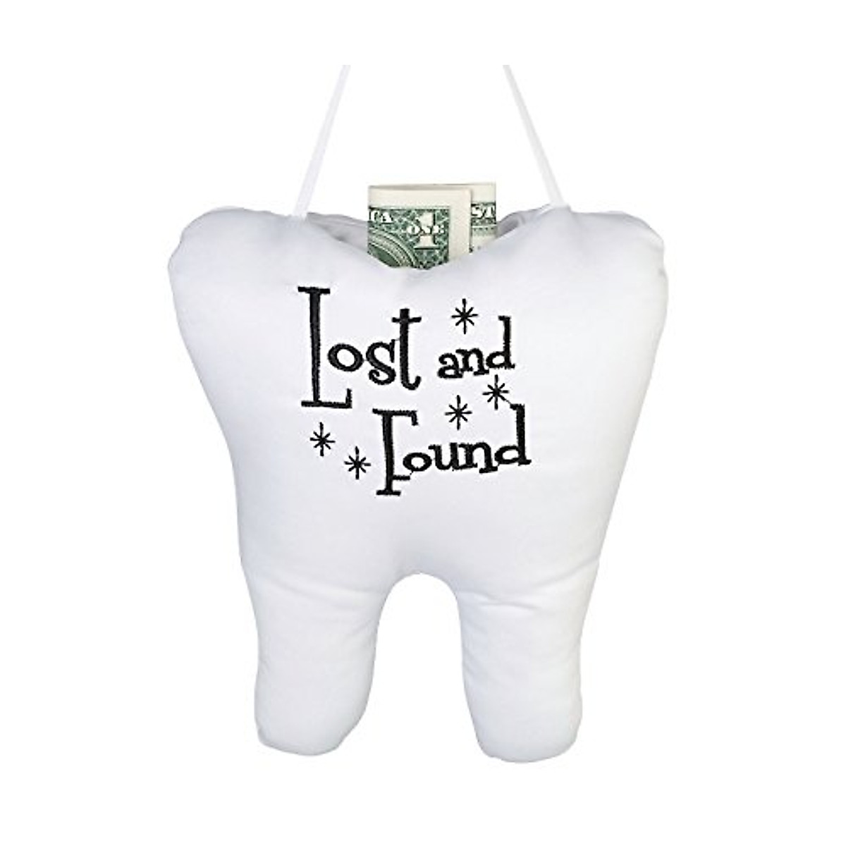 Lillian Rose Tooth Pillow, Lost and Found, 6.5" x 7.5"