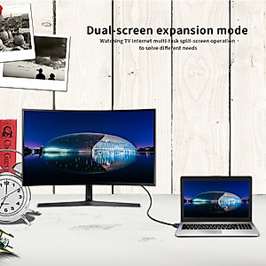 VGA Cable, VGA to VGA HD15 Monitor Cable SVGA M/M HD Cable Gold Plated Connectors Support 1080P Full HD for PC, HD TV, Projector, etc 6 Feet