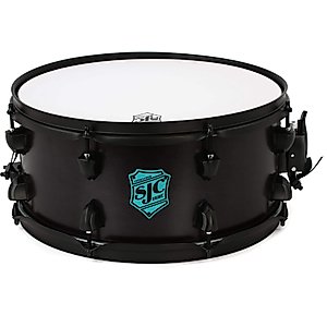 SJC Custom Drums Pathfinder Series Snare Drum - 6.5 Inch X 14 Inch - Black Satin
